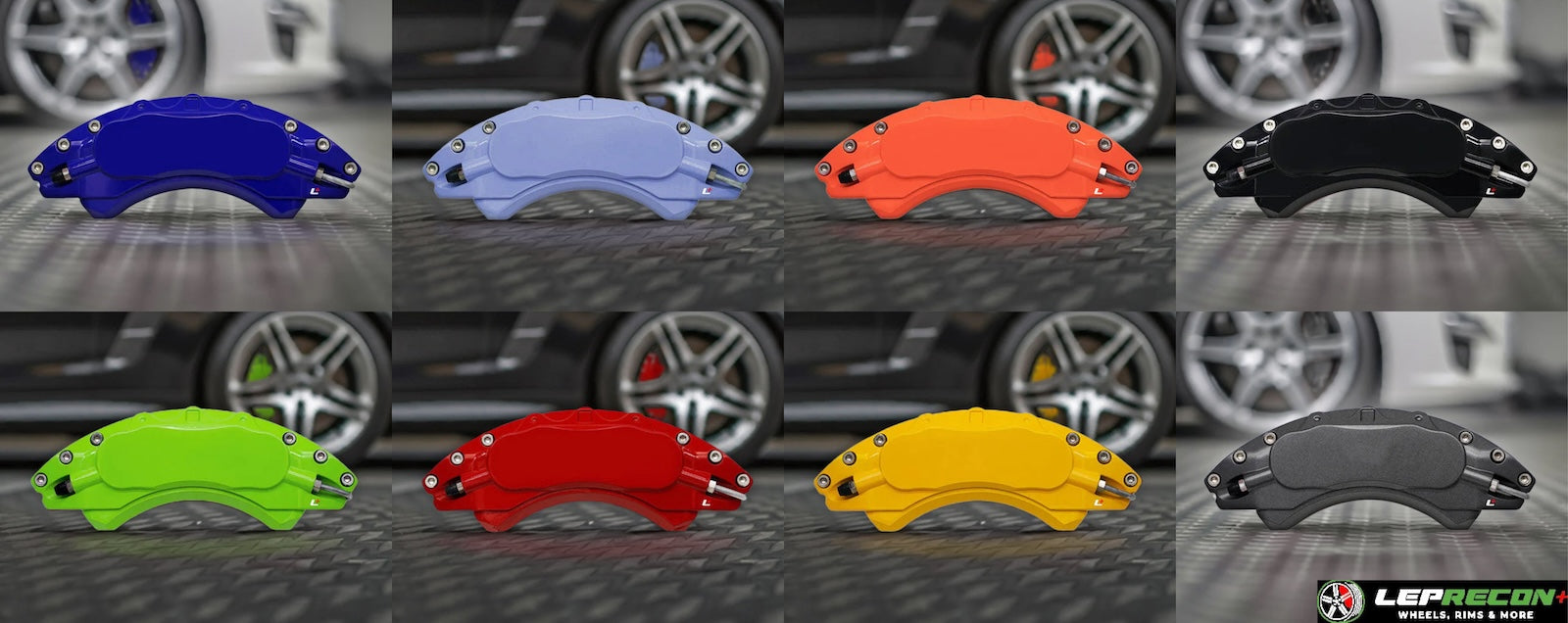 What are the Best Brake Caliper Colors for Sports Cars? – Leprecon Plus